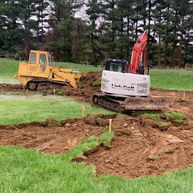 Excavation and Grading Improves Huntingdon Valley, PA Subdivision ...