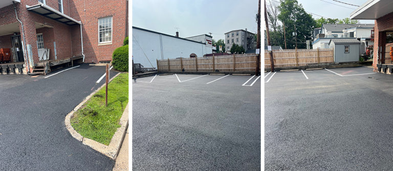 Parking Lot Repairs at Sellersville Post Office Completed